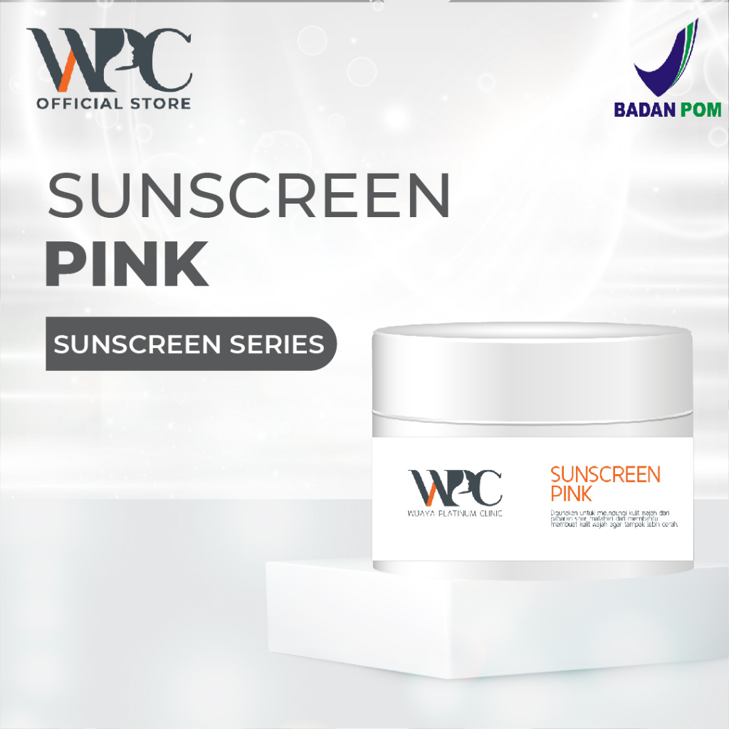 Wijaya Platinum Sunscreen Pink - Wijaya Platinum